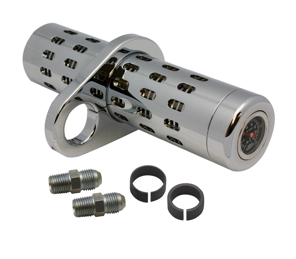 Billet Chrome Oil Cooler Harley Davidson Pro One Performance Products